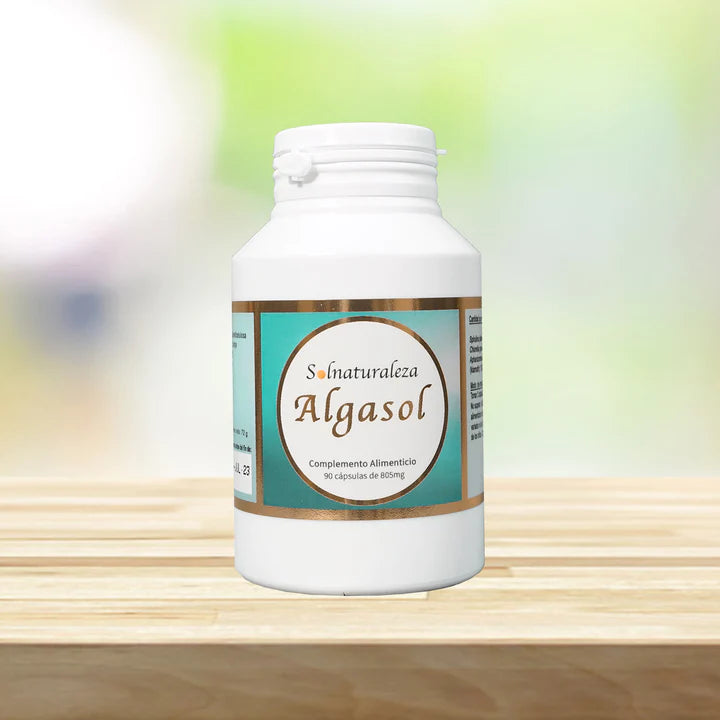 Fortalécete y Elimina la grasa con Algasol (90 cápsulas). – Solnaturaleza